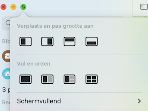 Scherm splitsen op Mac-computer | SeniorWeb