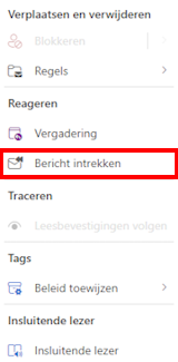Verzonden mail intrekken in Outlook | SeniorWeb