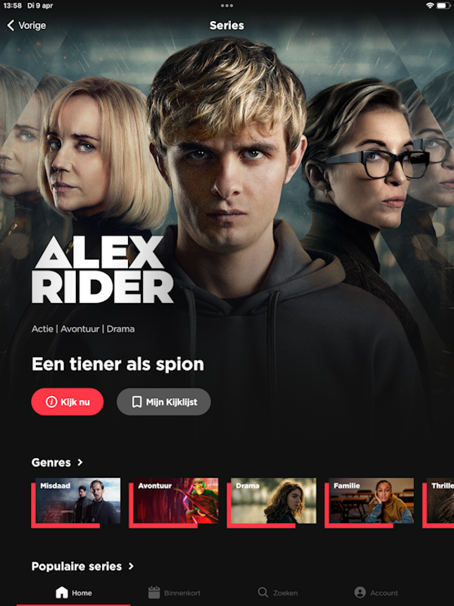 Films en series kijken met Videoland | SeniorWeb