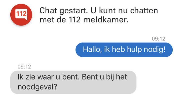 Snellere noodoproep met 112NL-app | SeniorWeb