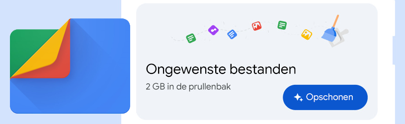 Android-telefoon opschonen met Files by Google | SeniorWeb