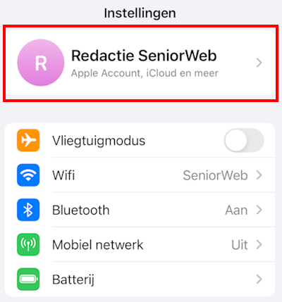 Gegevens uitwisselen tussen Apple-apparaten met iCloud | SeniorWeb