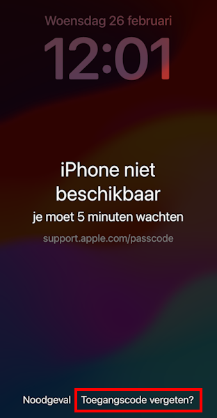 Toegang van iPhone of iPad herstellen | SeniorWeb